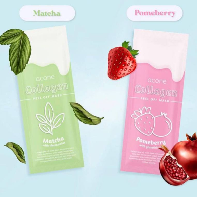 Jual Acone Store - HELLO NANA Collagen Peel Off Mask Kemasan Sachet isi ...