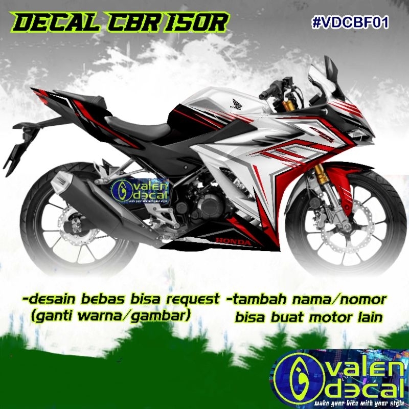 Jual Stiker Striping Decal CBR 150R full body bisa request custom ...