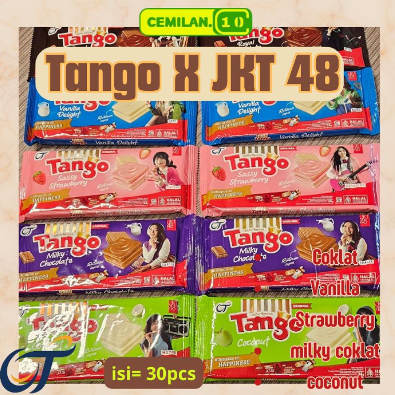 Jual Wafer tango X JKT48 Limited edition 30 Pcs | Shopee Indonesia