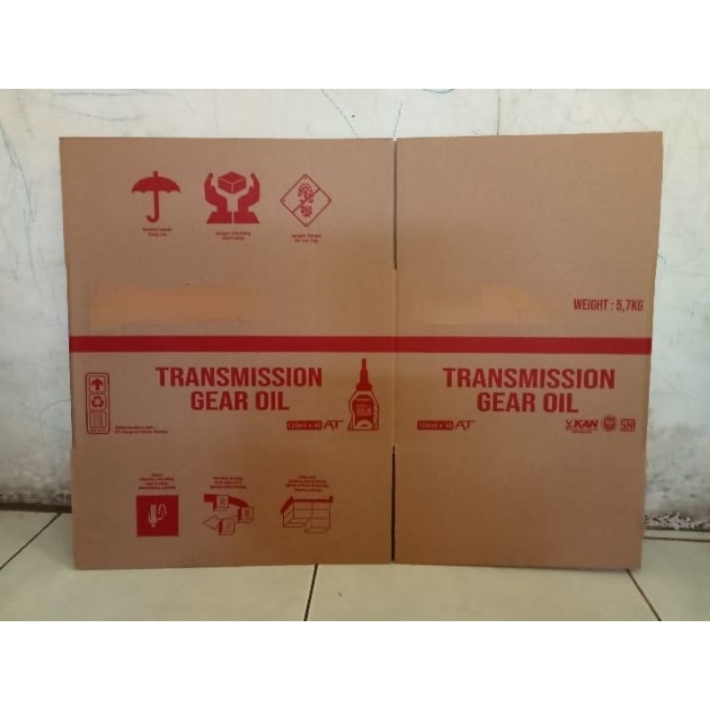 Jual kardus oli gear 120ml (isi 48 botol) | Shopee Indonesia