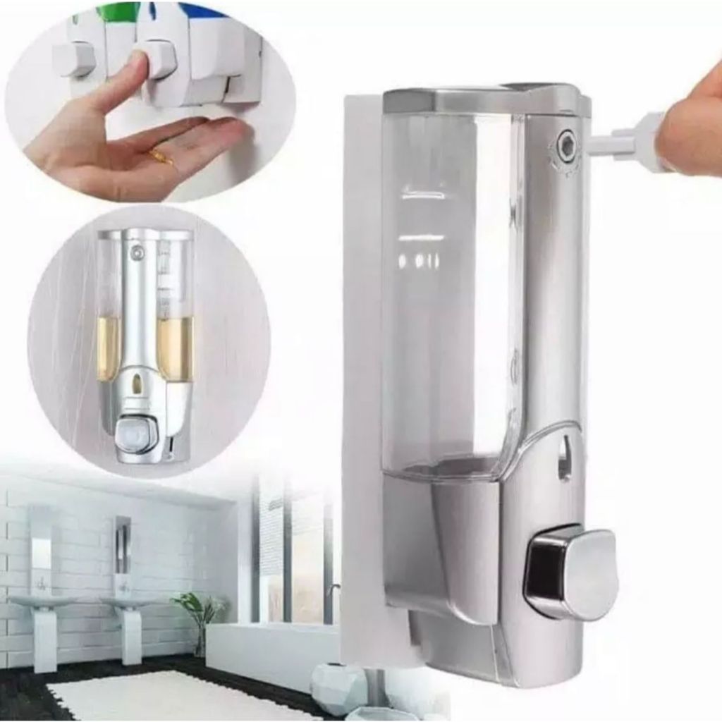 Jual ( KD 1 ) Dispenser Tempat Sabun Cair Single Soap Dispenser Pump ...