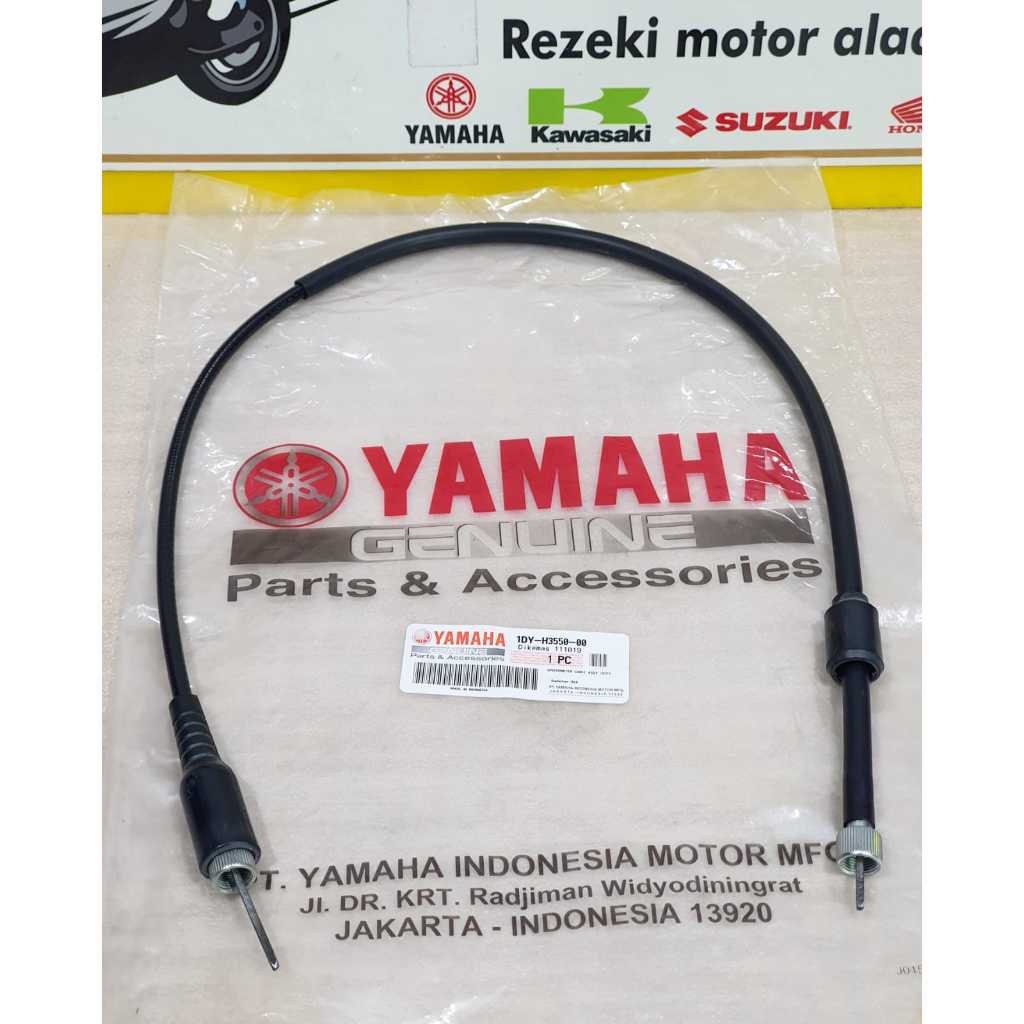 Jual KABEL KM SPEEDOMETER JUPITER Z1 1DY-H3550 ASLI ORI YAMAHA | Shopee ...