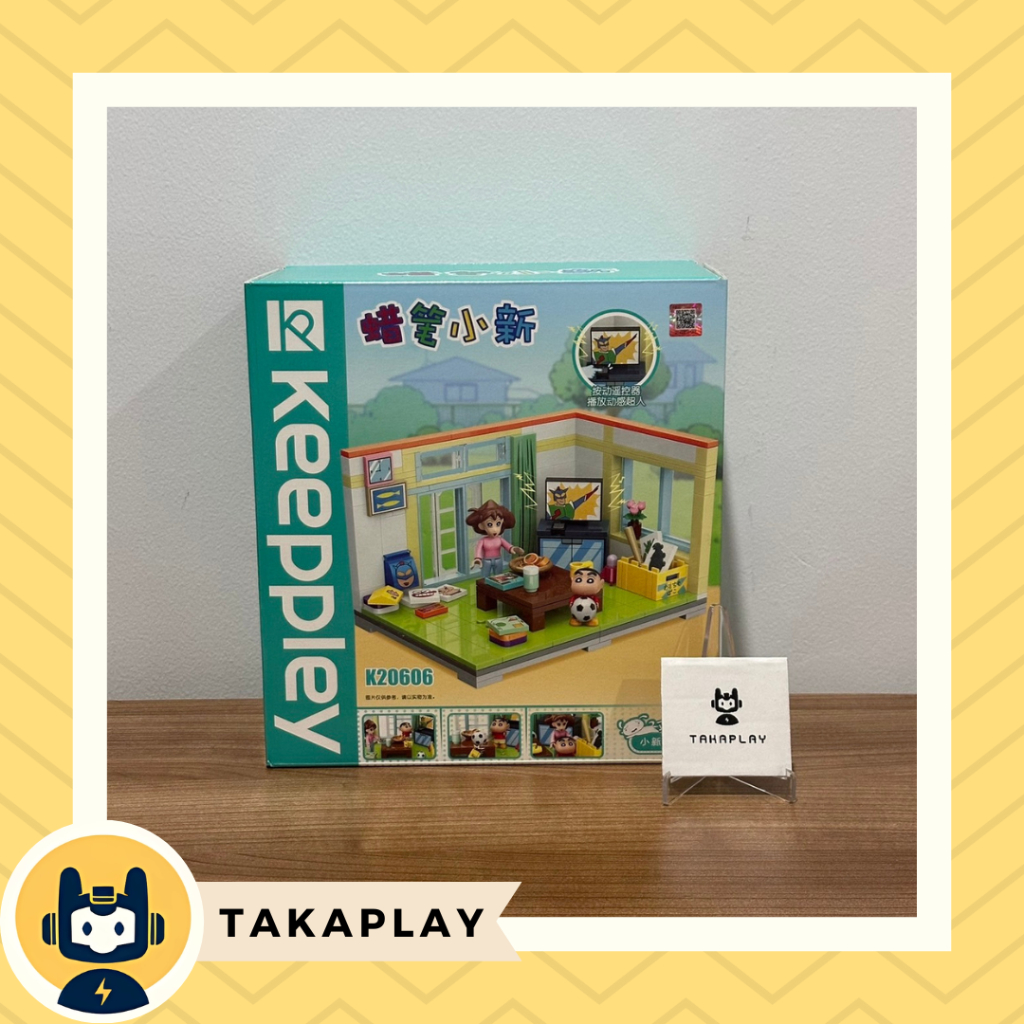 Jual Mainan Keeppley Bricks Crayon Shinchan K20606 Living Room of ...