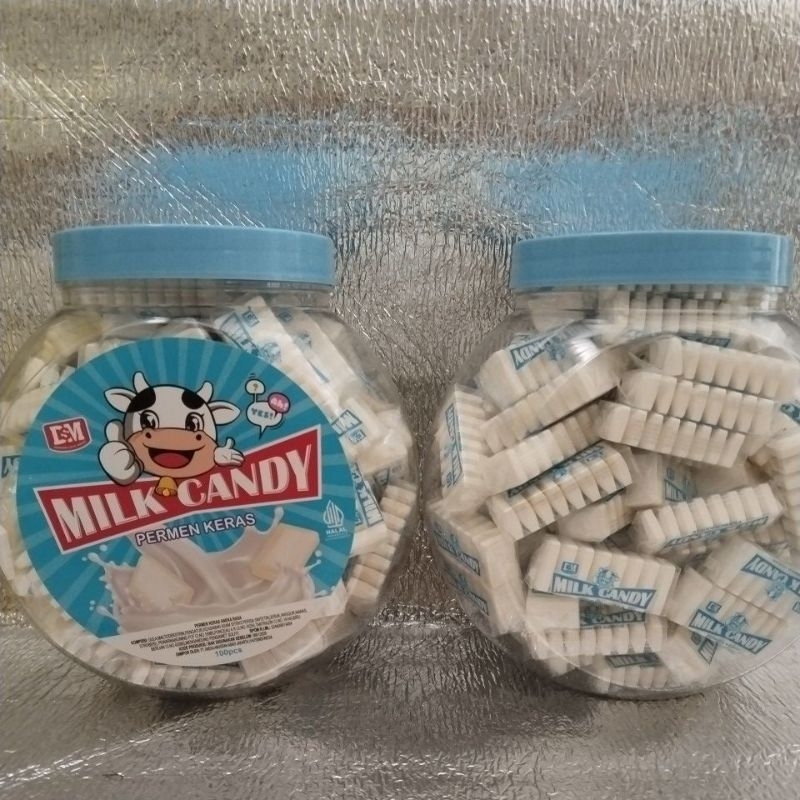 Jual PERMEN MILK CANDY RASA SUSU ISI 100 | Shopee Indonesia