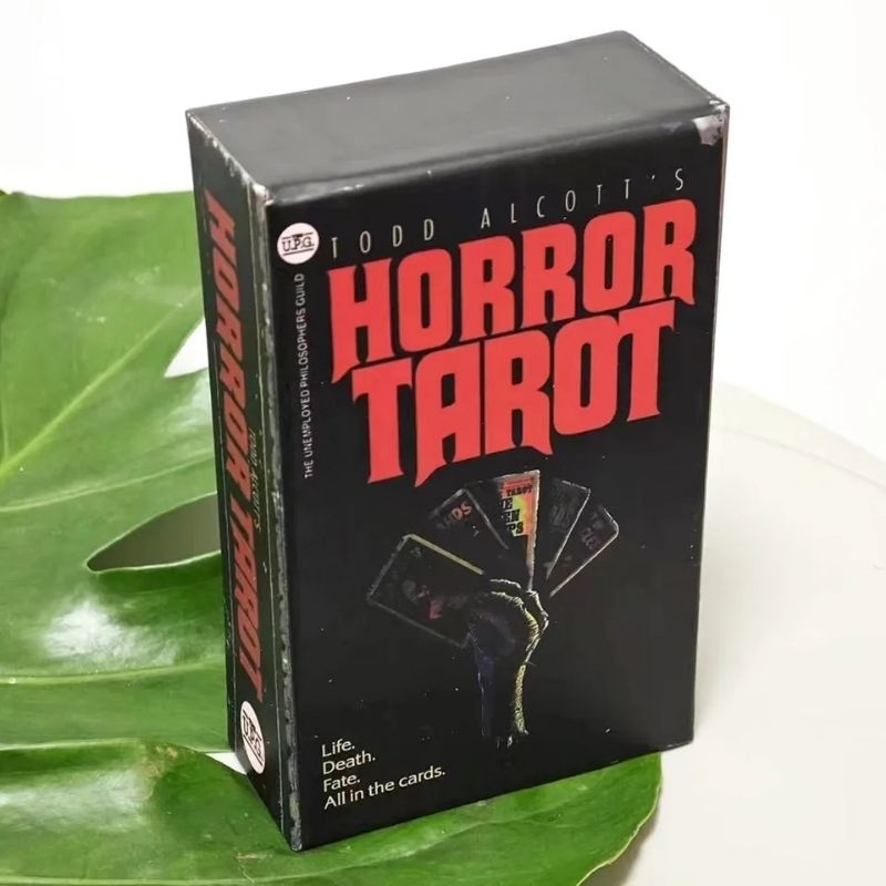 Jual Horror Tarot 12x7cm Hardcase include guide paper | Shopee Indonesia