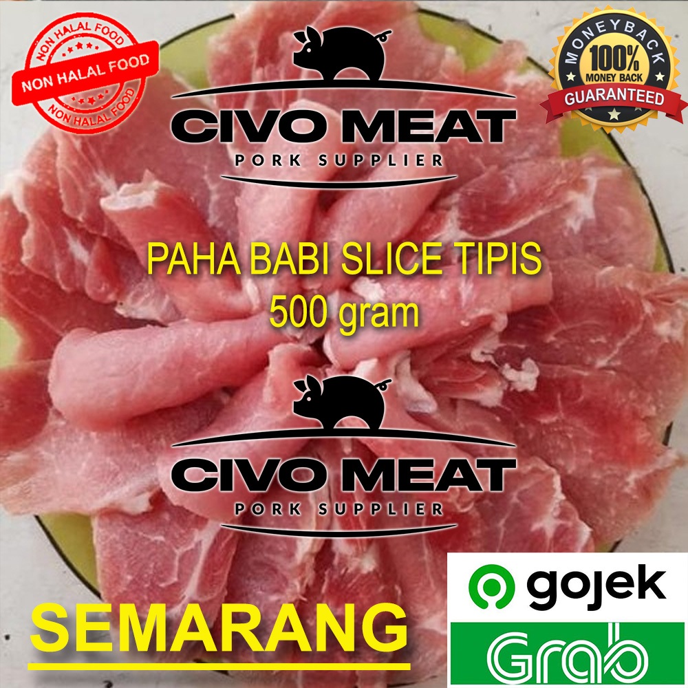 Jual Daging Paha Babi Slice Tipis 500g | Shopee Indonesia