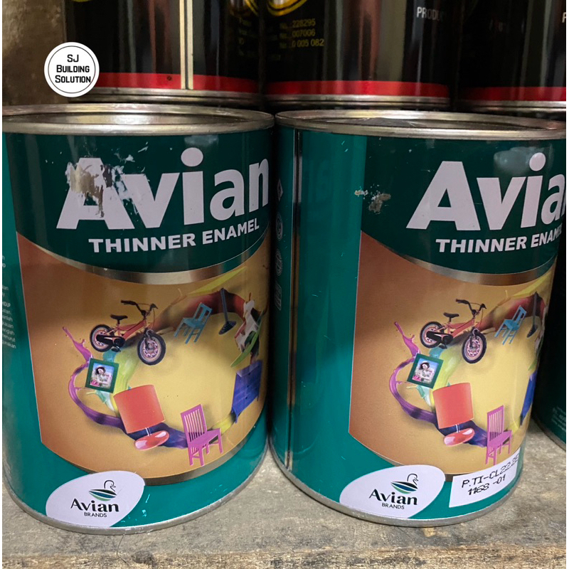 Jual THINER AVIAN TINER TINNER ENAMEL MOBIL MOTOR SEPEDA FURNITURE DLL 1LITER | Shopee Indonesia