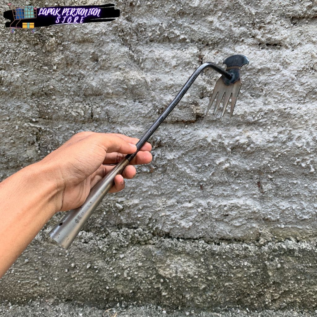 Jual Cangkul Rumput Dan Garu 4Jari 2in1 Murah - Cangkul Alat Pencabut ...