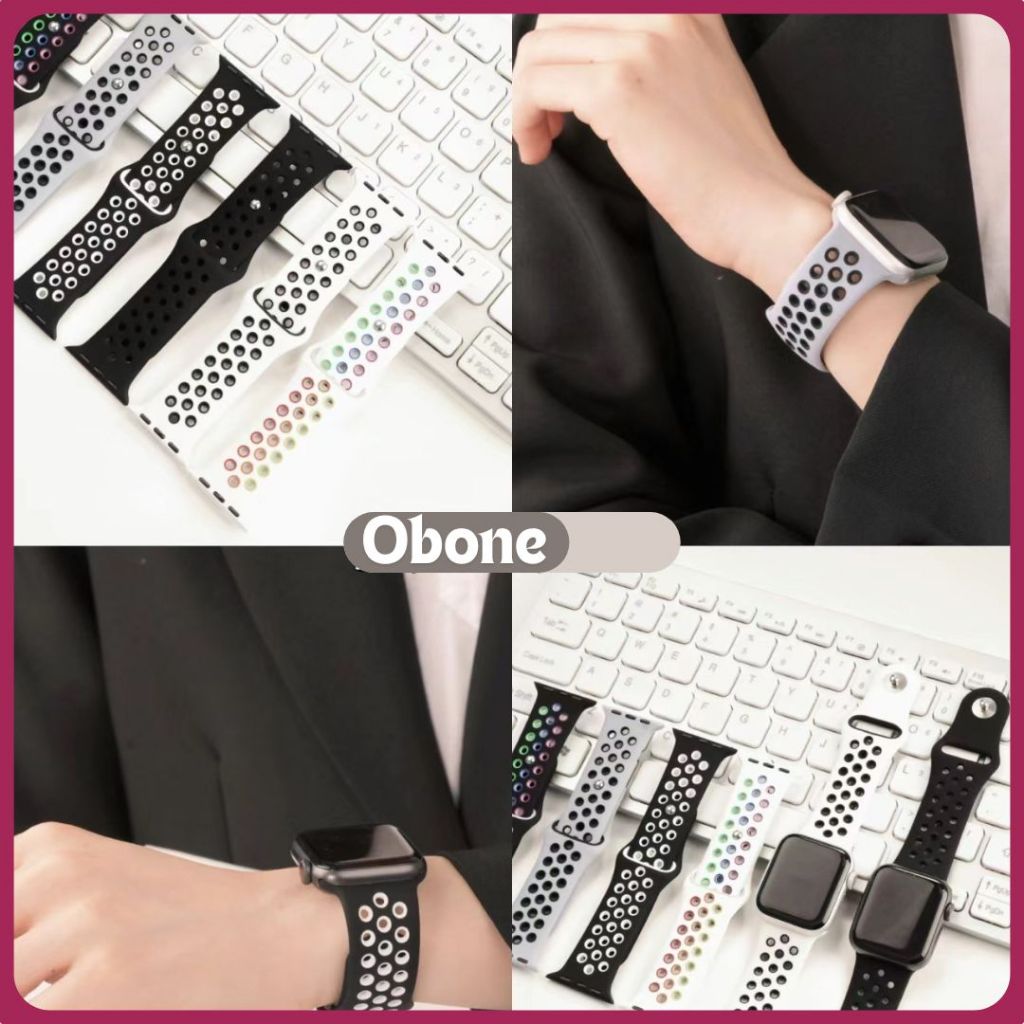 Jual Strap untuk iwatch T500 T55 T500plus S20 IWO HW22 strap iwatch ...