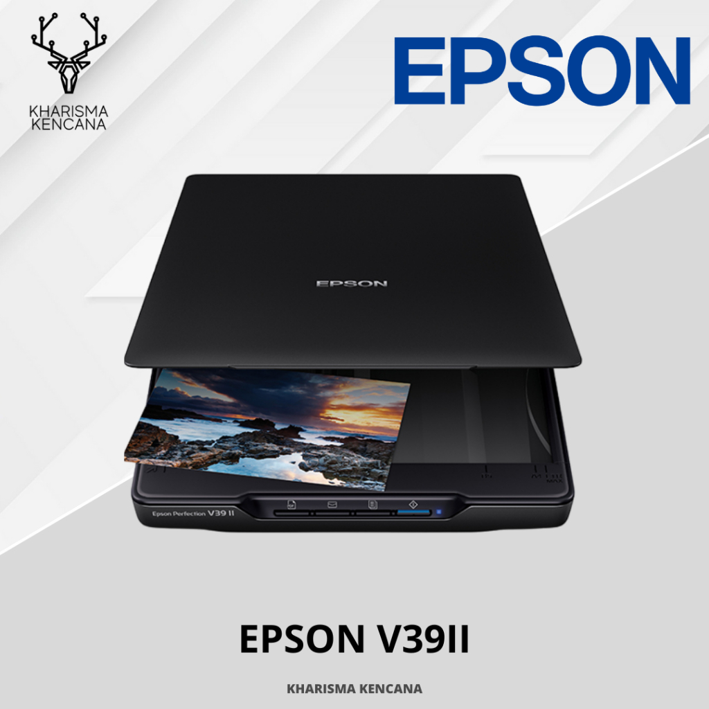 Jual Epson V39II Perfection Flatbed Photo Scanner | Shopee Indonesia