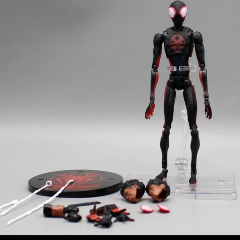 Jual SHF ML Legends Spiderman Miles Morales The Spider Across Figure ...