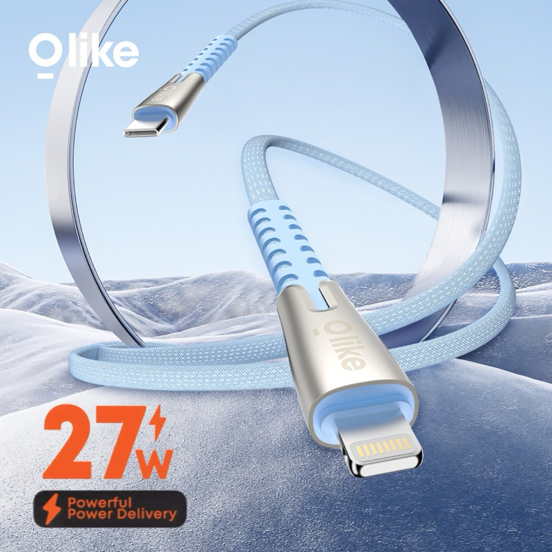 Jual Olike D402CL Kabel Data 27W Zinc Alloy with Flat Barided cable ...