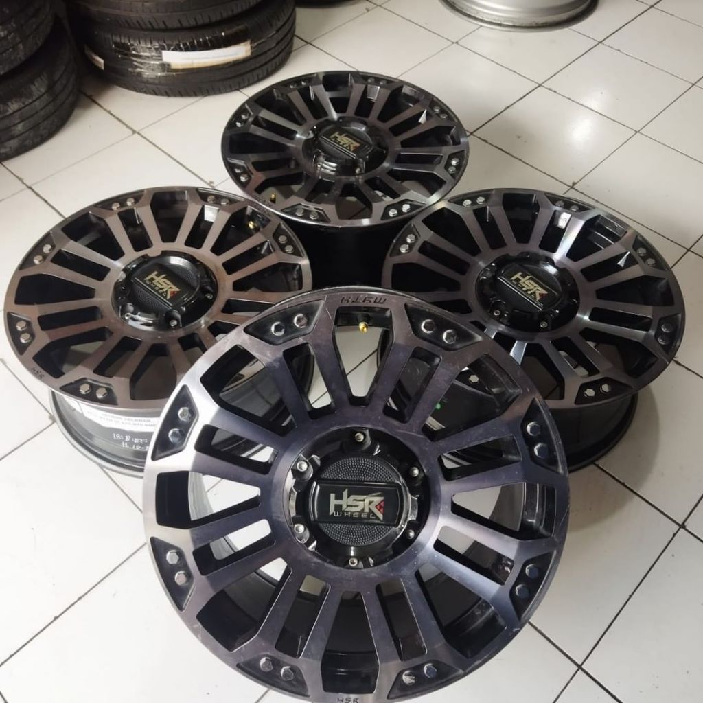 Jual velg seken bekas hsr myth05 ring 18x8 lubang 5x114 5x100 seken ...