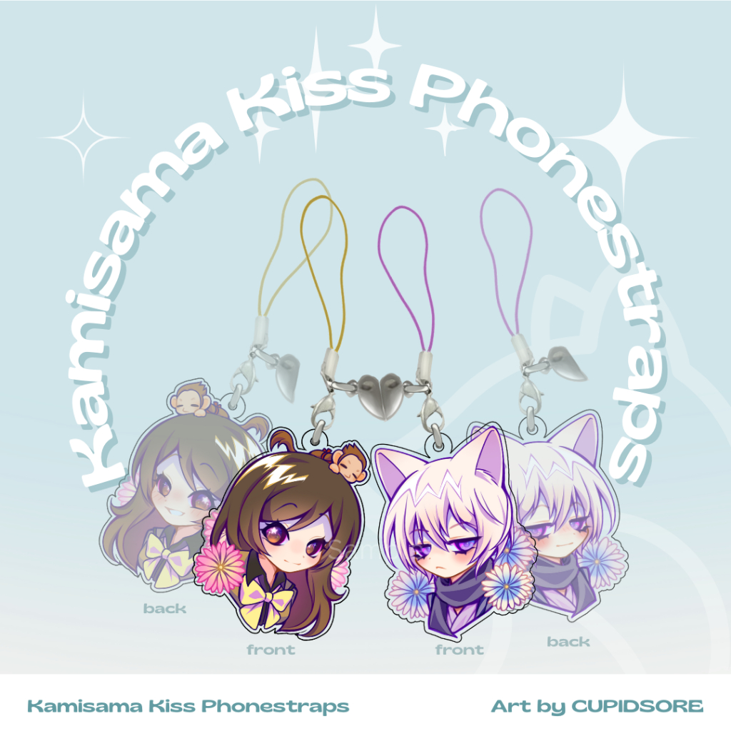 Jual Kamisama Kiss Phone Charms (Tomoe & Nanami) | Shopee Indonesia