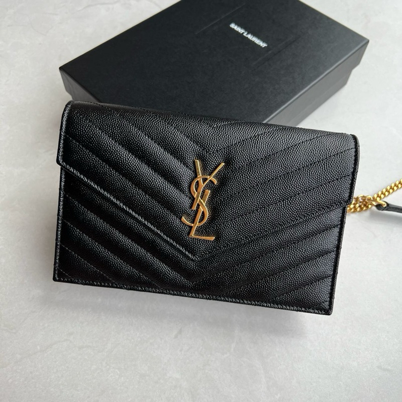 Jual YSL Saint Laurent monogram WOC 19cm | Shopee Indonesia