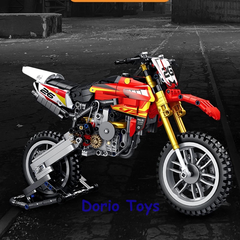 Jual Panlos Brick Motor Offroad (Balap Motor) - Motorbike Chic Block ...