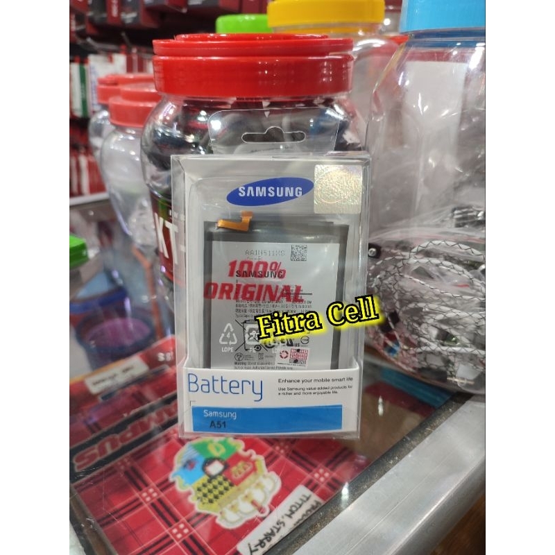 Jual Battery Batre Batrei Baterai Samsung A51 A515 A515F Original | Shopee Indonesia