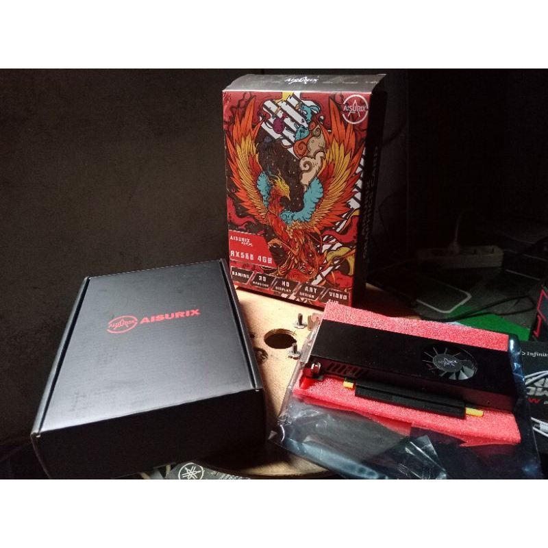 Jual AISURIX RADEON RX 550 vram 4GB ORIGINAL! (second super mulus) # ...