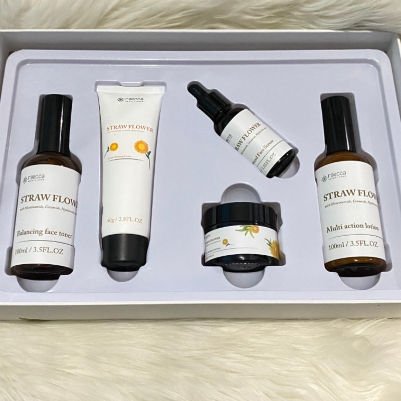 Jual Raecca Strawflower Skincare Set (5in1) | Shopee Indonesia