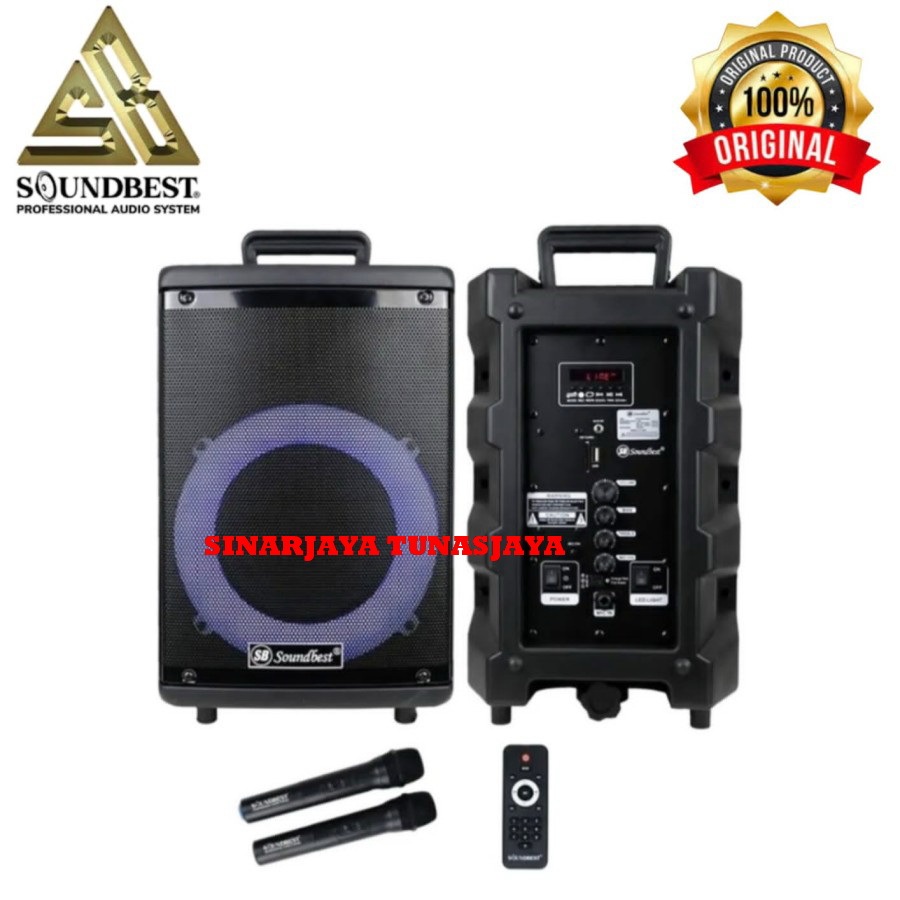 Jual Speaker Portable Meeting SOUNDBEST FT8 EVOLUTION - 8 Inch ...