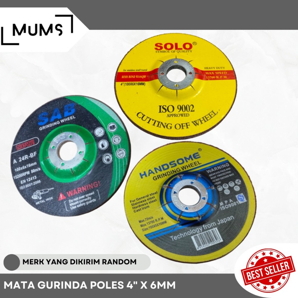 Jual KLP-Mata batu gurinda gerinda grinda WD poles asah 4x6 tebal 4 ...