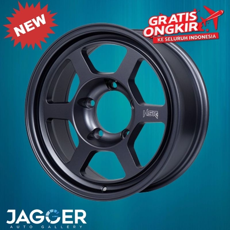 Jual Velg Jimny Taft Escudo Ring 16 HSR Tokyo R16 Lebar 6,5 bronze ...