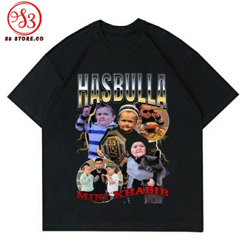 Jual KAOS T-SHIRT HASBULLA MAGOMEDOV | KAOS HASBULLA HASBIK MINI KHABIB ...