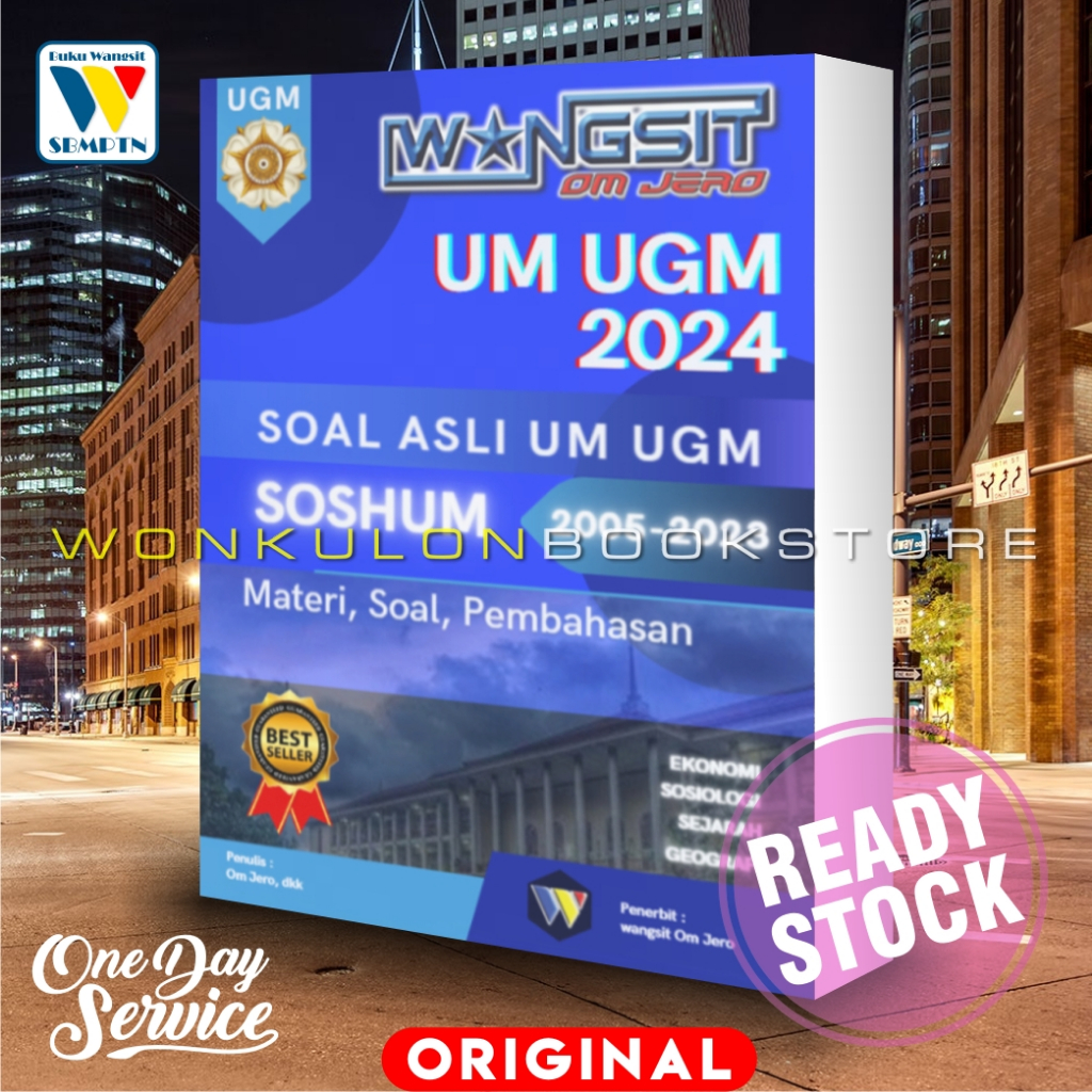 Jual Buku UTUL UM UGM SOSHUM 2024 / Buku Wangsit UTUL UM UGM 2024 / SOSHUM 2024 | Shopee Indonesia