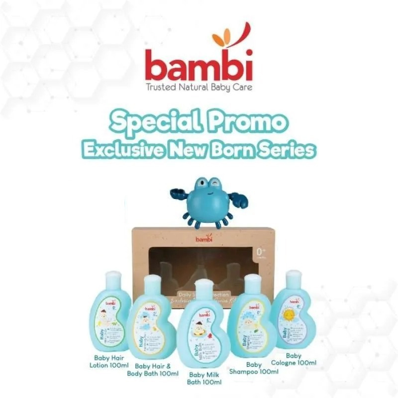 Jual Bambi Baby Exclusive Newborn Series Kit / Gift Set / Skincare Set ...