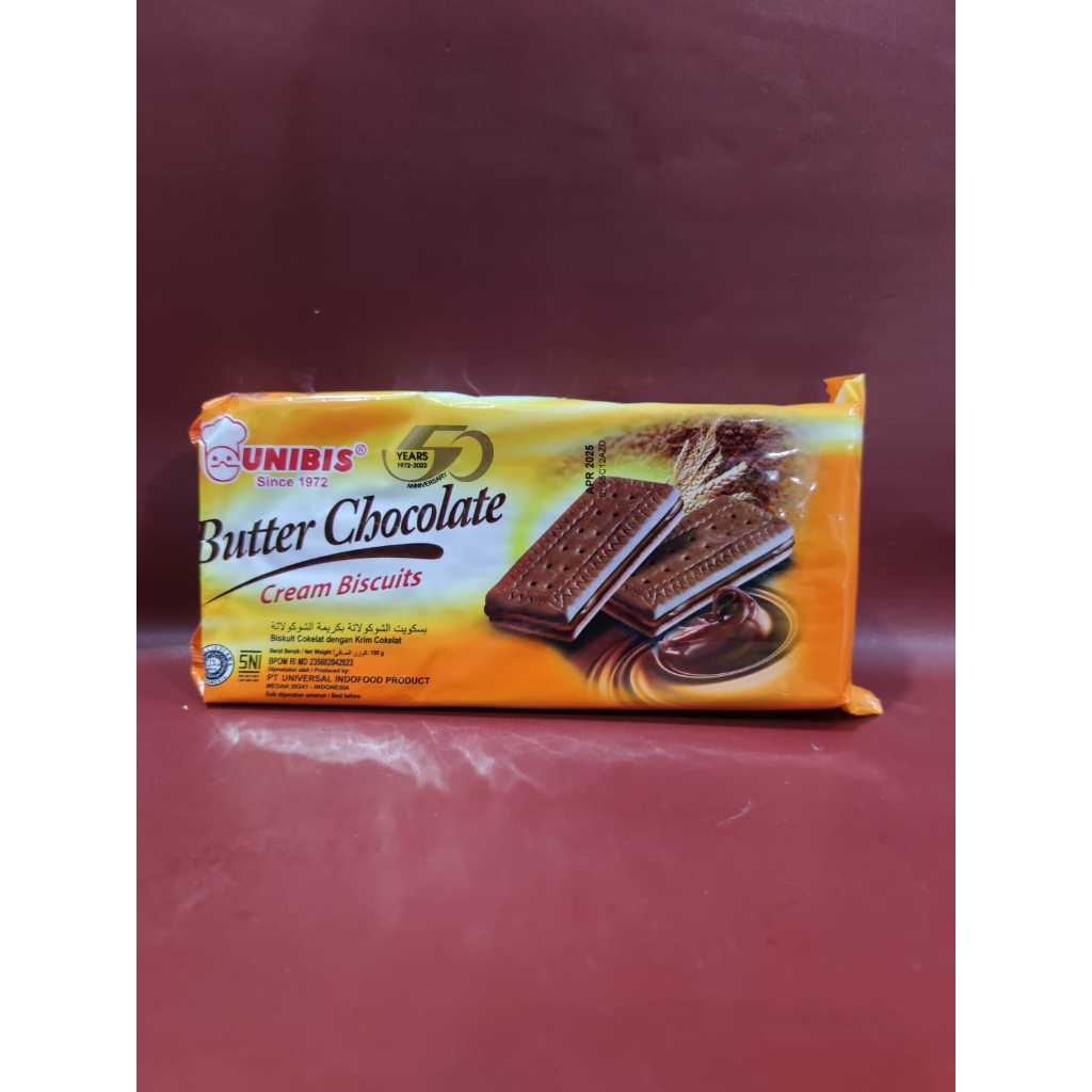 Jual Unibis Butter Chocolate Cream 195G | Shopee Indonesia