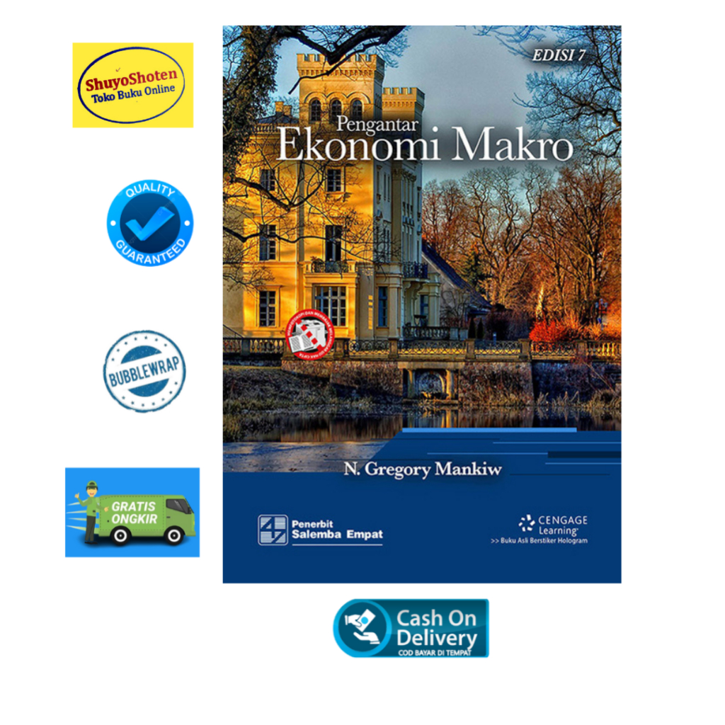 Jual Buku Pengantar Ekonomi Makro Edisi 7 oRIGINAL- Gregory Mankiw | Shopee Indonesia