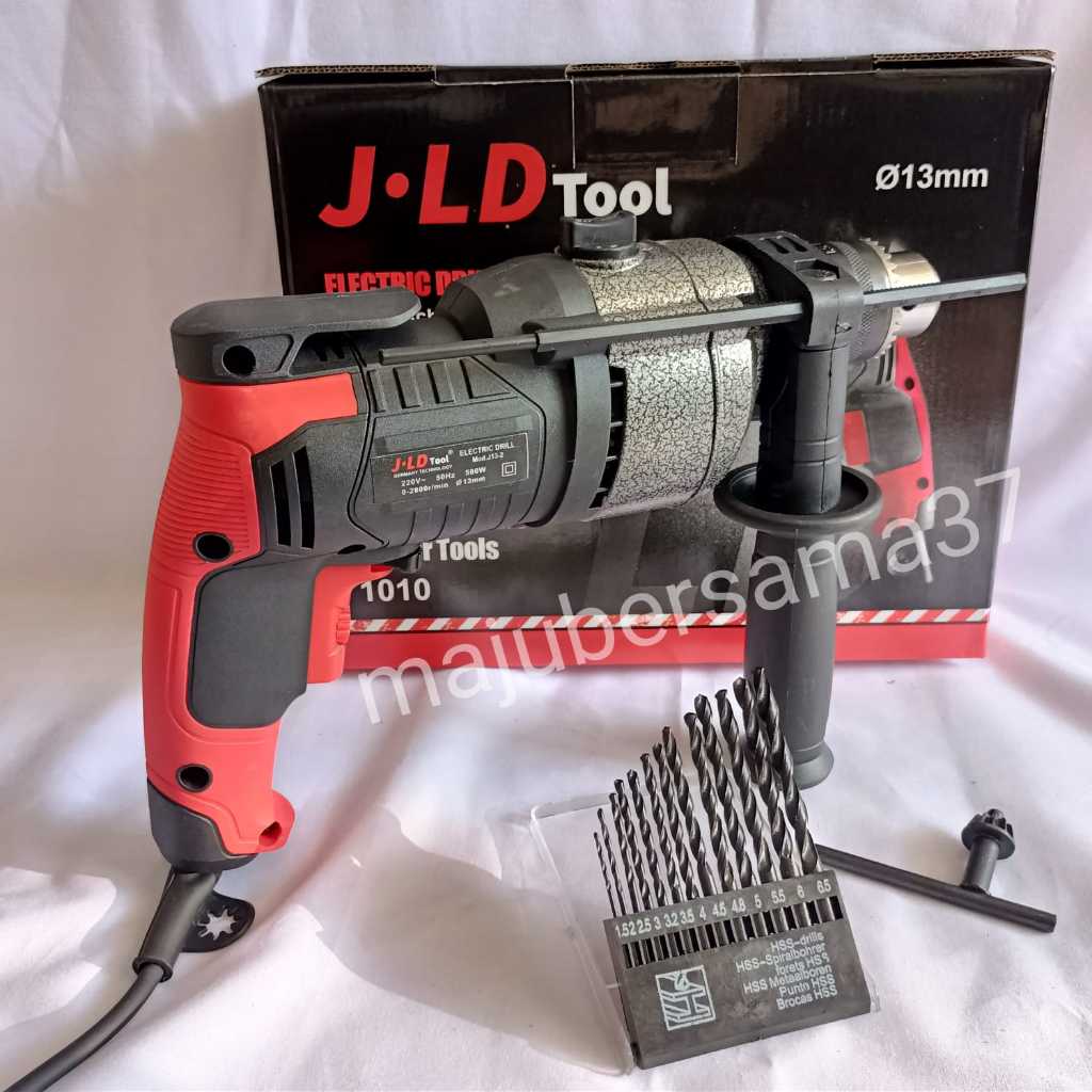 Jual Vr..!! mesin bor tembok JLD J13-2 gen 3 mata bor set 13pc varian ...