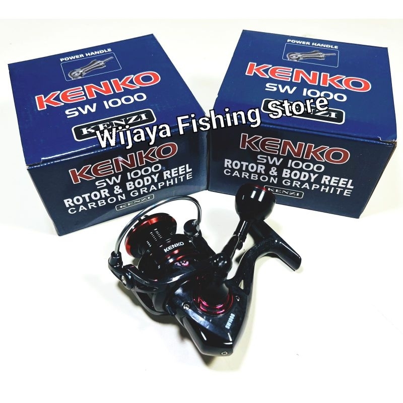 Jual Reel Pancing Kenzi Kenko SW 1000 2000 3000 4000 5000 6000 | Shopee ...