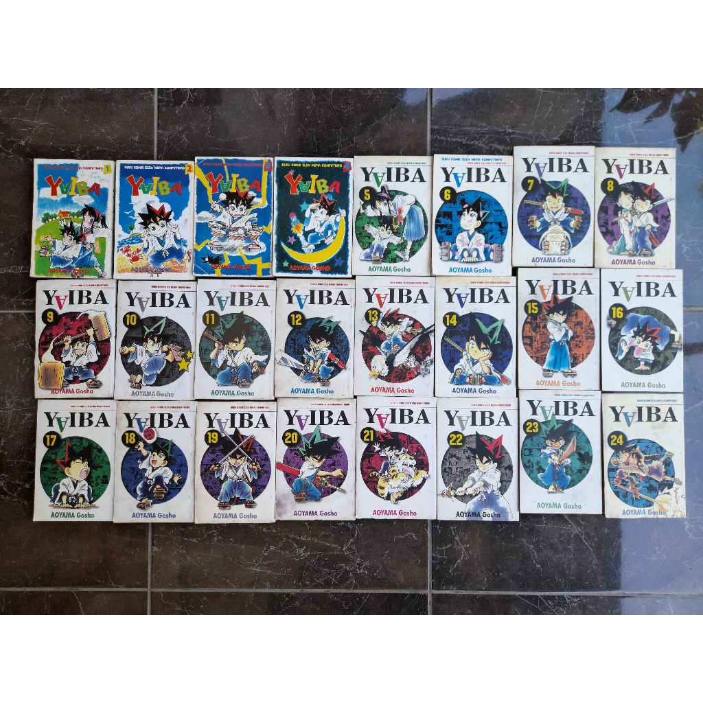 Jual Komik Yaiba Original Preloved Full Set 1-24 | Shopee Indonesia
