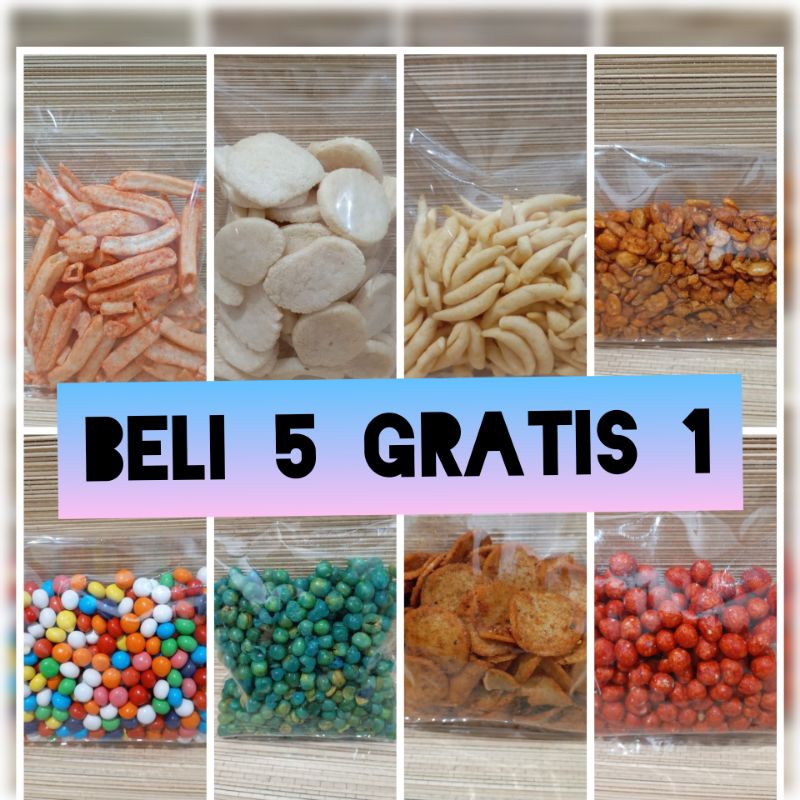 Jual SNACK SERBA 5 RIBUAN FREE GIFT | Shopee Indonesia