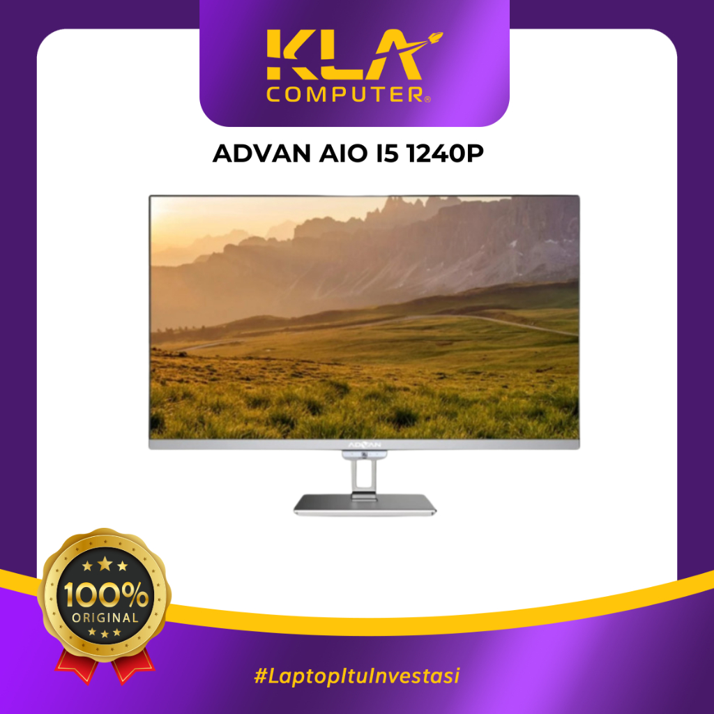 Jual PC All-in-One Advan One ADVAN AIO - Intel i5-1240P 8GB SSD 512GB ...
