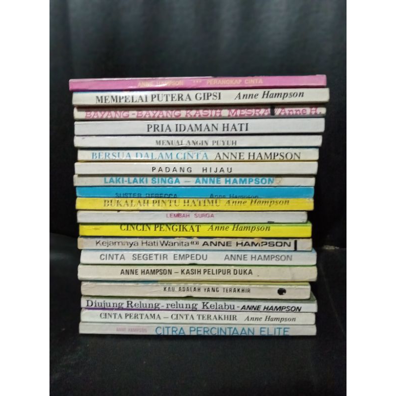 Jual Novel Roman Dewasa Jadul A.Mater/Anne Hampson/Janet Dailey/Violet DLL | Shopee Indonesia