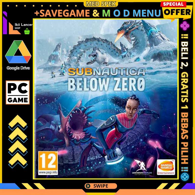 Jual Subnautica Below Zero - PC LAPTOP GAMES - CARA INSTALL MUDAH! | Shopee Indonesia