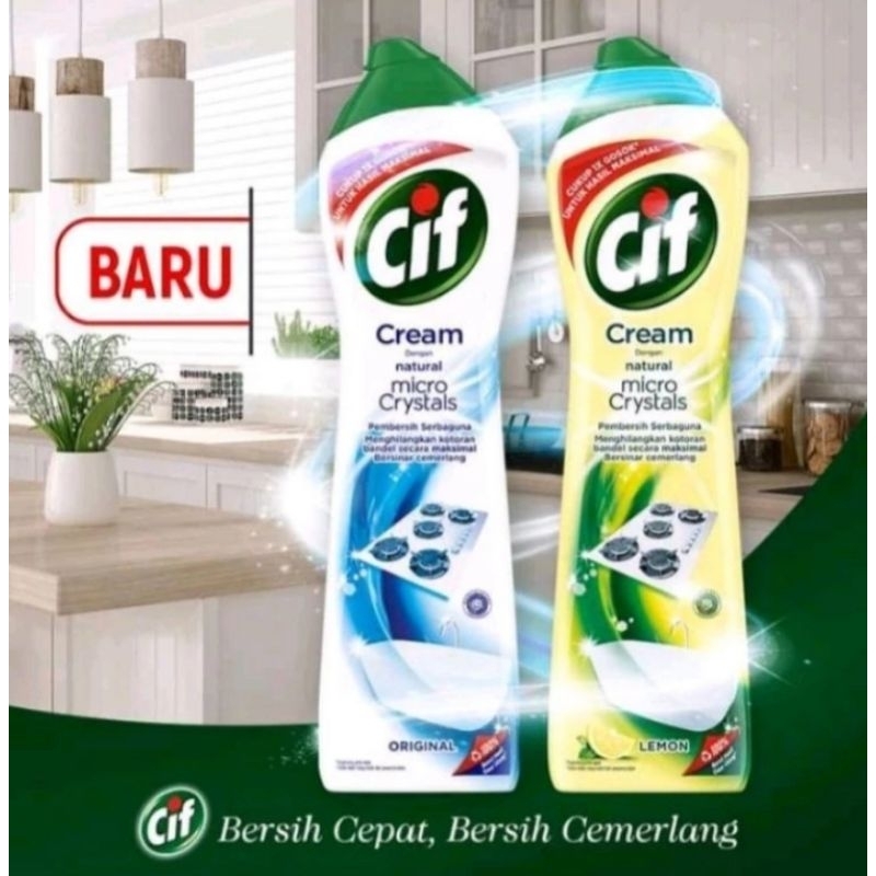 Jual CIF Cream Pembersih Serbaguna 660gr | Shopee Indonesia