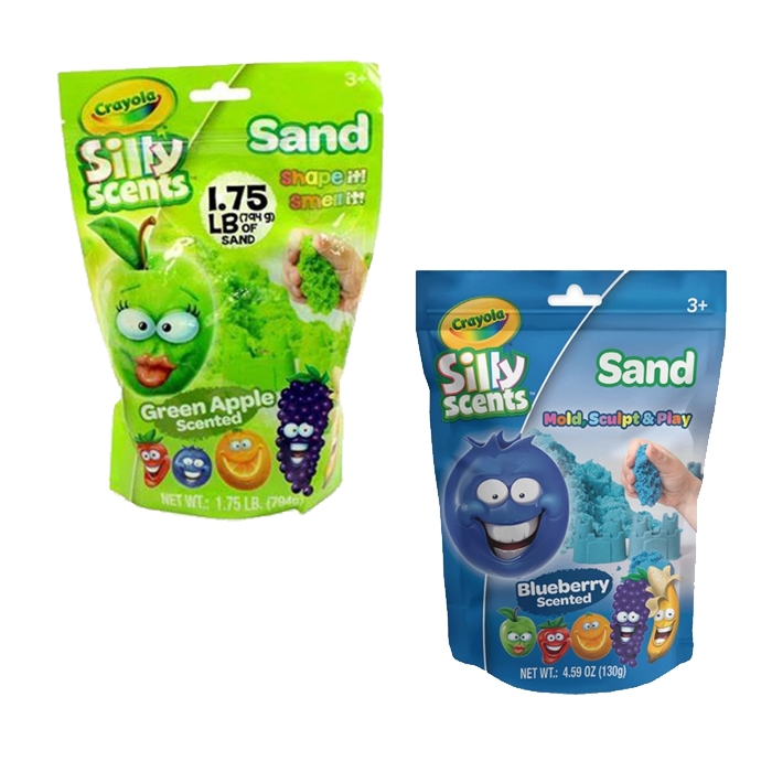 Jual Crayola Mainan Pasir Silly Scents Sand Fruit Scented Activity Pack ...
