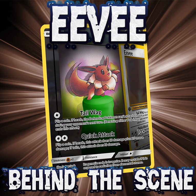 Jual KARTU POKEMON TCG RAINBOW HOLOGRAM SPECIAL EEVEE BEHIND THE SCENE ...