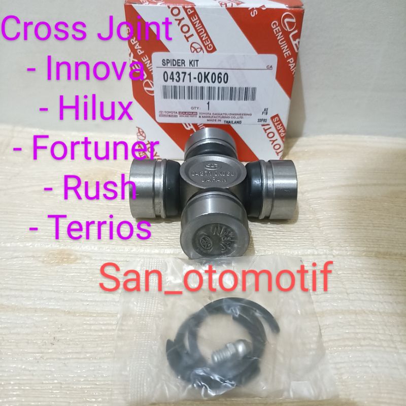 Jual Cross Joint cros join spider kit Innova Hilux Fortuner Rush Terios ...