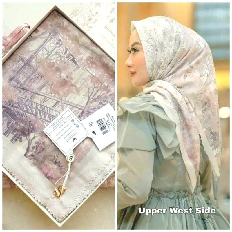 Jual Hijab Buttonscarves Jilbab Segi Empat Buttonscarves | Shopee Indonesia