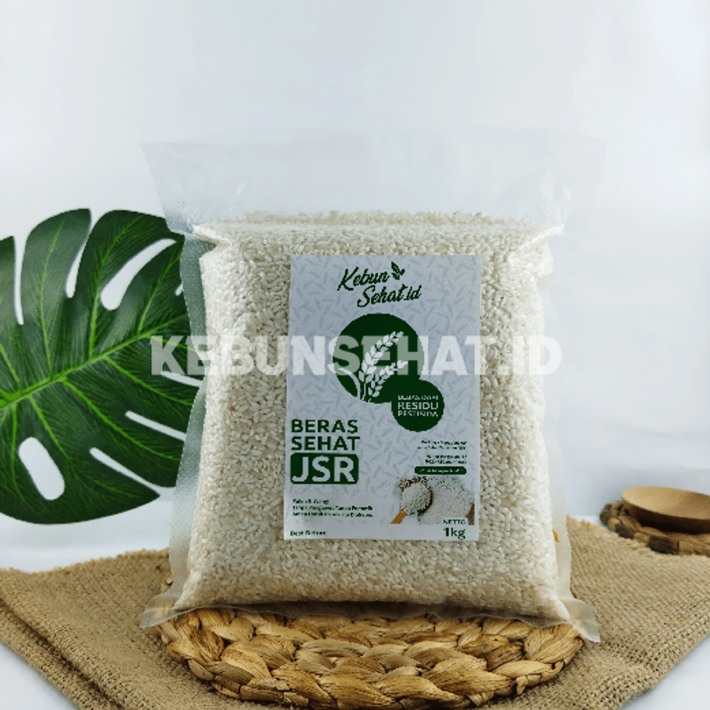 Jual Beras Sehat JSR 1 Kg - Bebas Residu, Bebas Pestisida & Pemutih ...