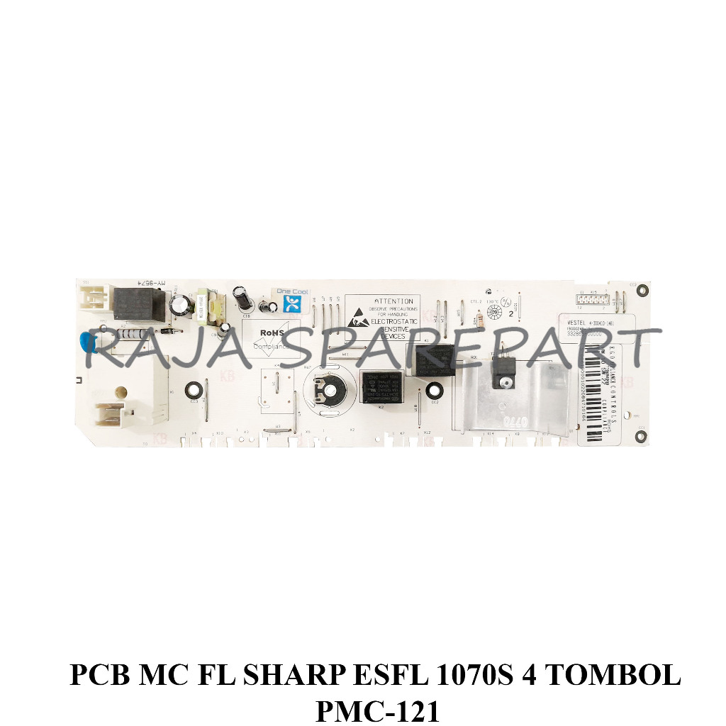 Jual PMC-121 MODUL / PANEL / PCB MESIN CUCI FRONT LOADING SHARP ...