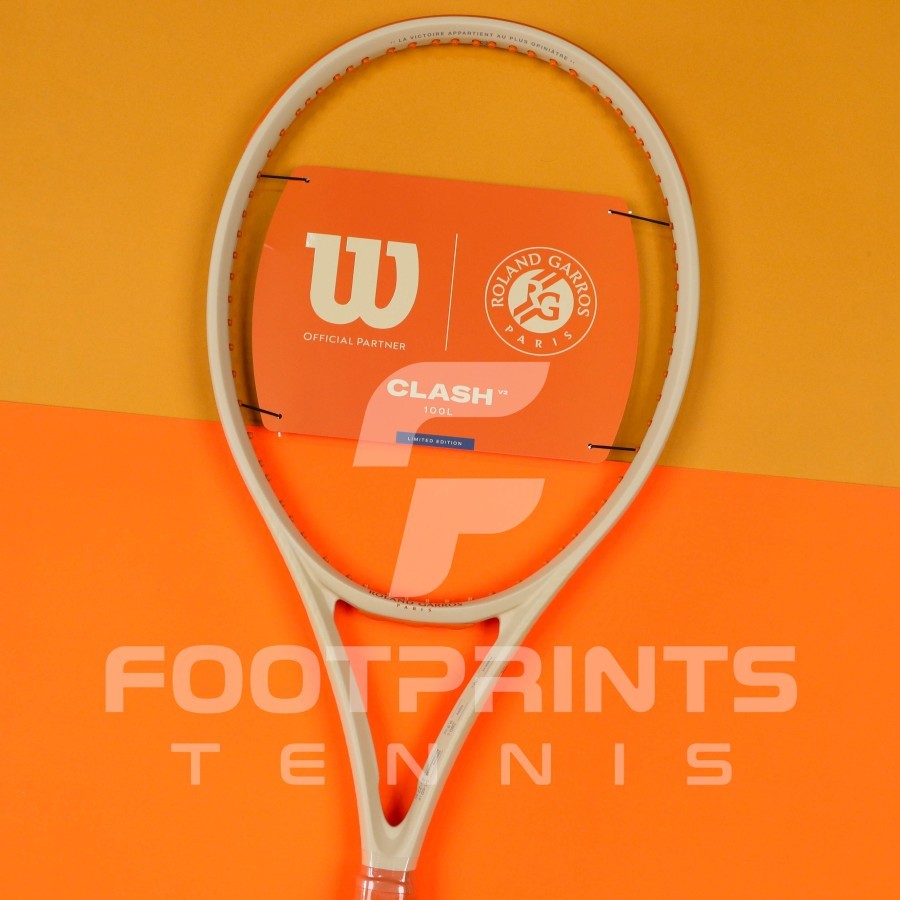 Jual Raket Tenis Wilson Clash 100L V2 Roland Garros 2024 Tennis Racket ...