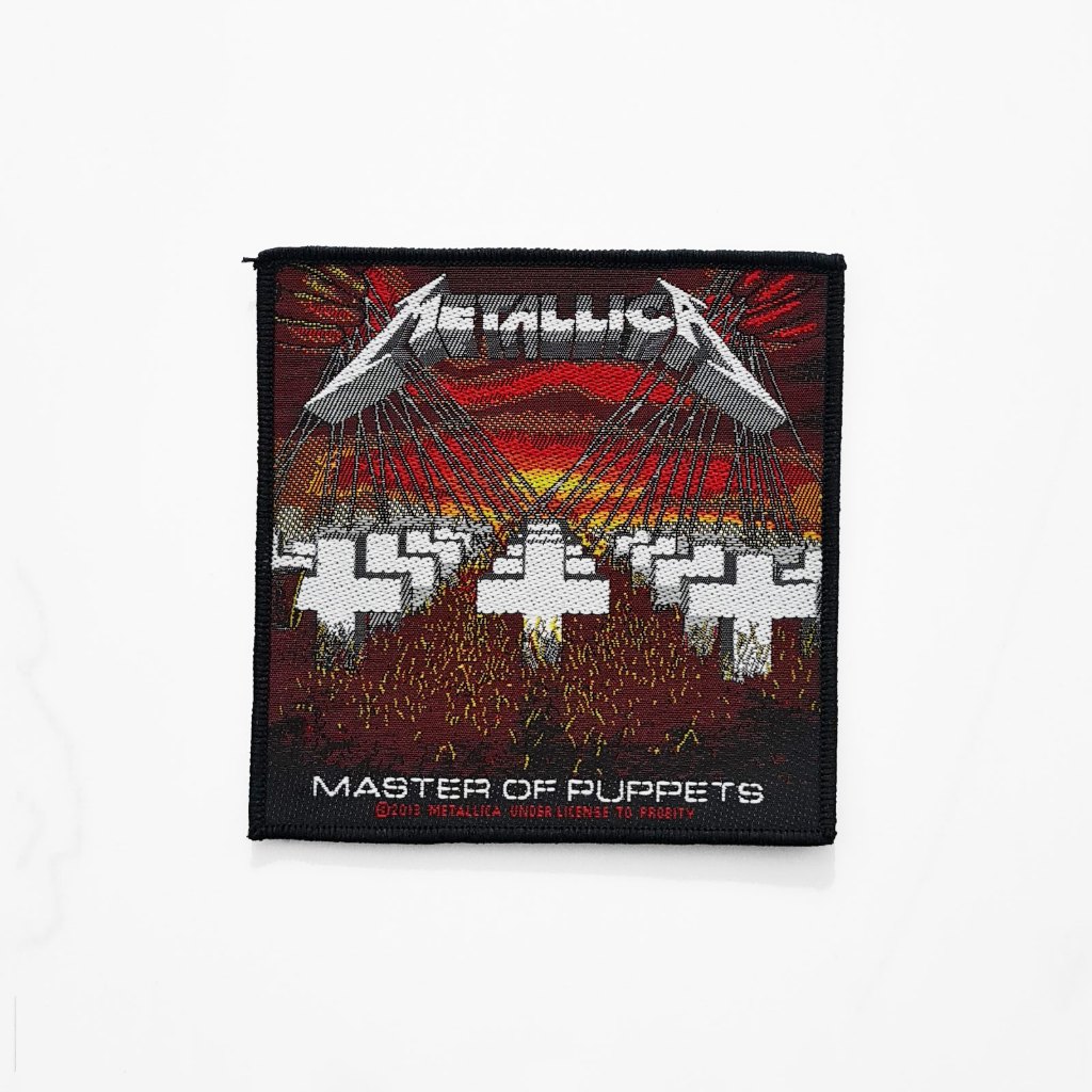 Jual Official Metallica - Master Of Puppets Woven Patch | Shopee Indonesia
