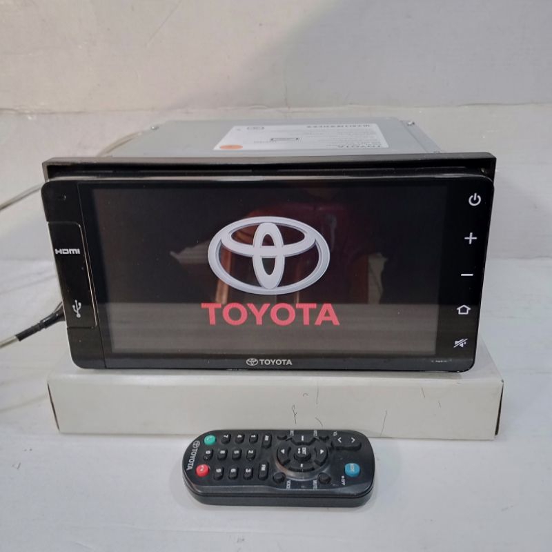 Jual Head Unit kenwood Original Toyota Sienta tipe Q ukuran 7 inch ...