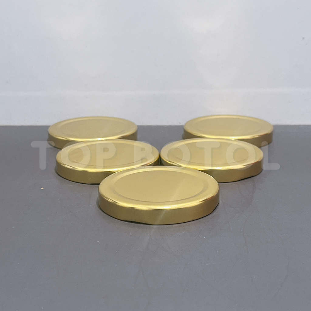 Jual (Paket Isi 50pcs) TUTUP KALENG 63MM TUTUP PIDO TUTUP JAR KACA ...