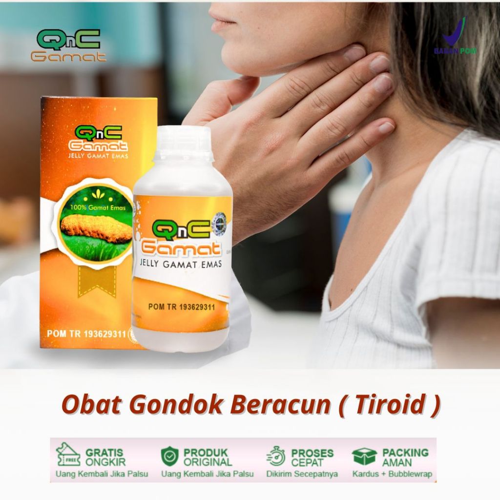 Jual Obat Gondok Beracun Tiroid Gondok (Mematikan Sel Benjolan ...